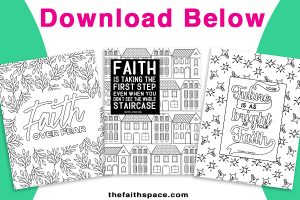 22 Coloring pages about faith to encourage and inspire you - The Faith ...