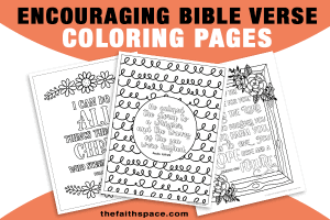 24 Bible coloring pages with verses (free printables) - The Faith Space