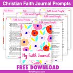 150 Spiritual journaling prompts to boost Christian faith (plus ...
