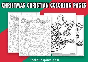 20 Free Christian Coloring Pages printables for adults and children ...