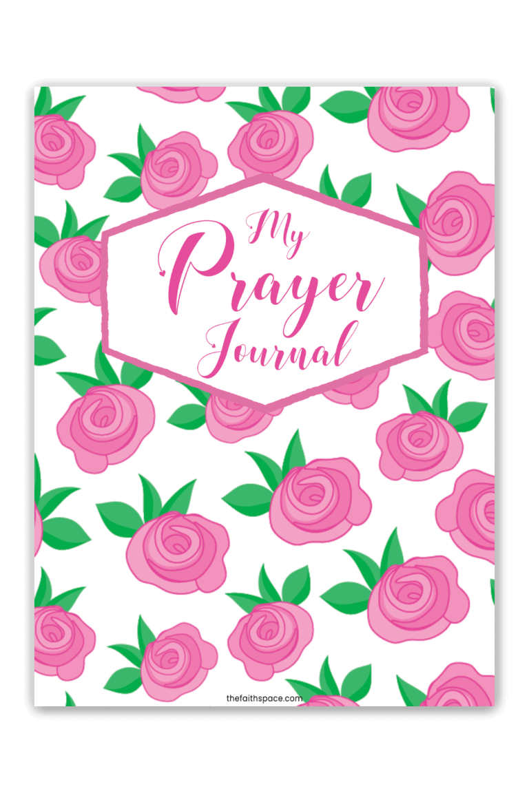 17 Prayer journal covers (free printable downloads) - The Faith Space