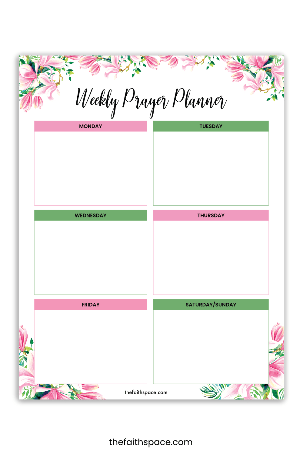 47 Prayer journal templates free downloads (planners, trackers, binder ...